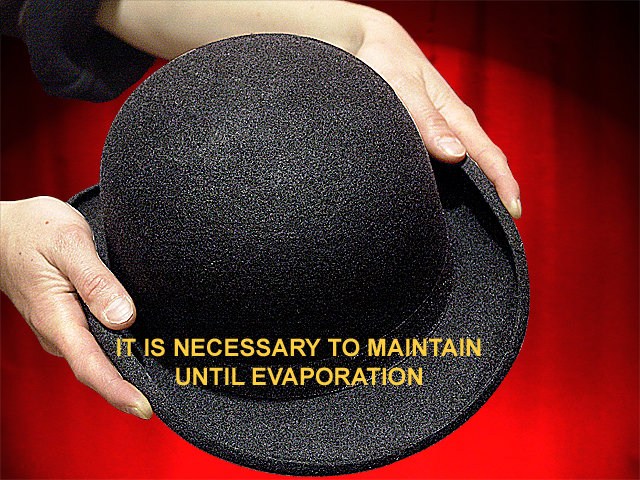 HOW TO restore or to repair the shapes of hats BOWLER HAT in MERINO ...